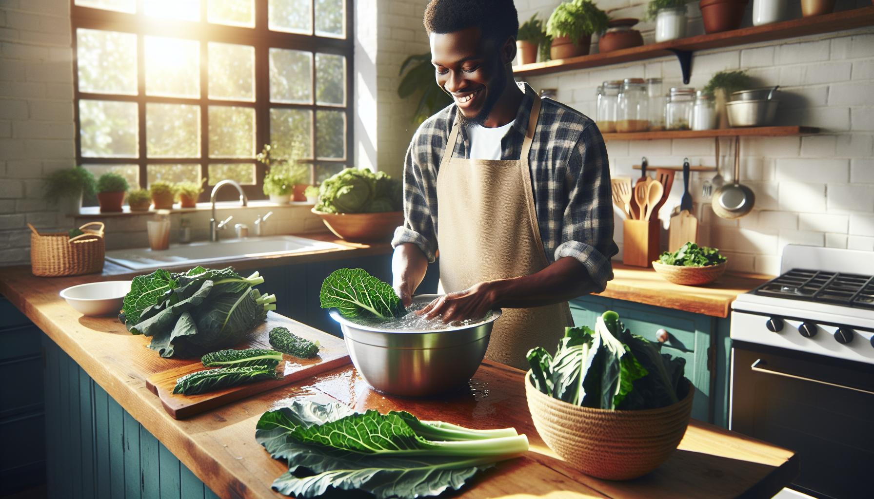 How to Freeze Collards - Fresh Greens All Year Round - Terra's Kitchen